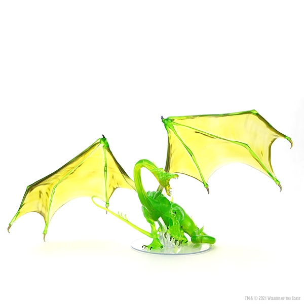 699,- DnD - Adult Emerald Dragon - Icons of the Realms Premium DnD Figur