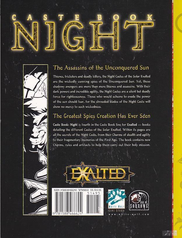 100,- Exalted - Caste Book: Night (Genbrug)
