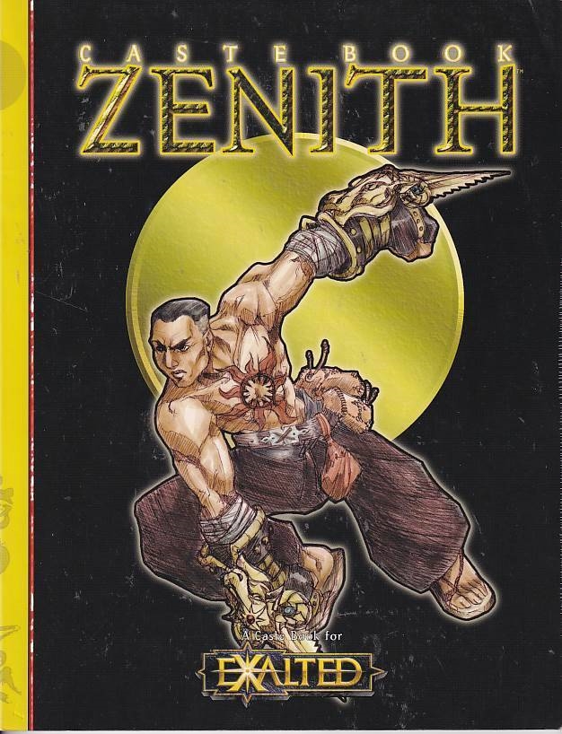 125,- Exalted - Caste Book: Zenith (Genbrug)