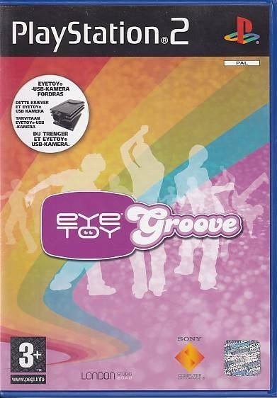 25,- EyeToy Groove - PS2 (B Grade) (Genbrug)