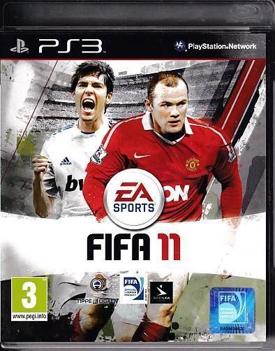 25,- FIFA 11 - PS3 (Genbrug)