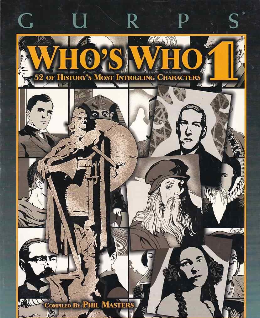 100,- GURPS 3rd - Who's Who 1 (Genbrug)