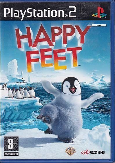 50,- Happy Feet - PS2 (B Grade) (Genbrug)