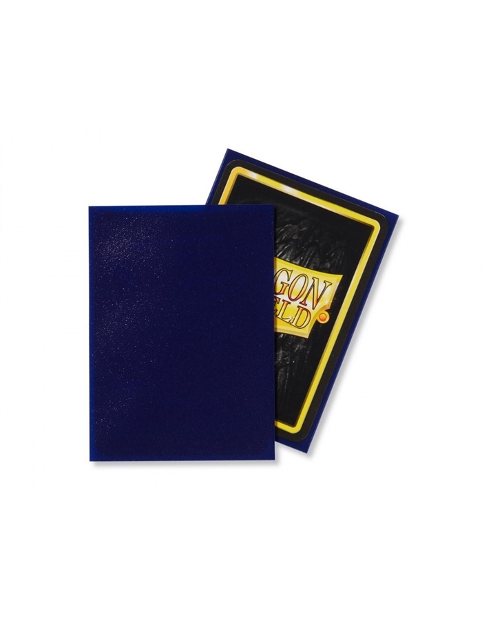 99,95,- Dragon Shield - Matte Night Blue - 100 stk Standard Sleeves