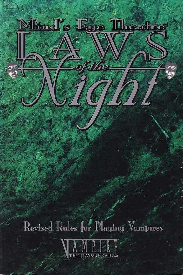 150,- Vampire the Masquerade - Mind's Eye Theatre - Laws of the Night ...