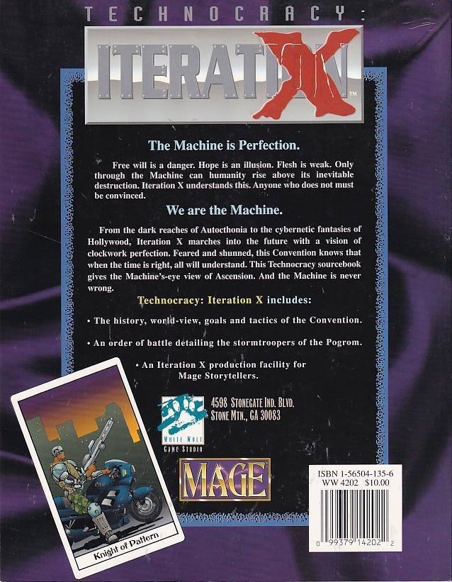 100,- MtA Revised - Technomancy: Iteration X (Genbrug)