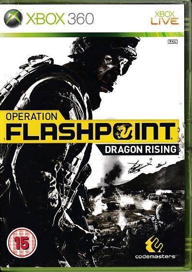 75,- XBOX 360 - Operation Flashpoint: Dragon Rising (Genbrug)