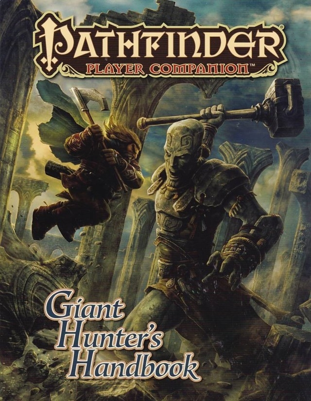 150 ,- Pathfinder - Giant Hunter's Handbook (Genbrug)