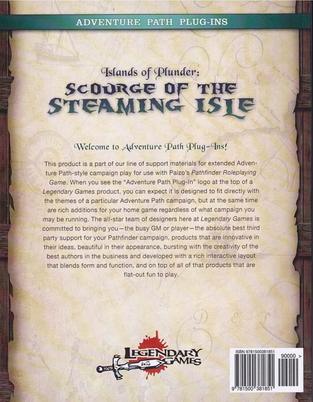 75,- Pathfinder - Scourge of the Steaming Isle - Islands of Plunder ...