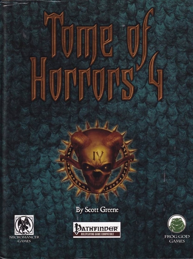 300,- Pathfinder - Tome of Horrors 4 (Genbrug)