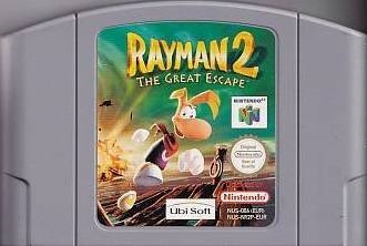 300,- Rayman 2: The Great Escape - Nintendo 64 (A Grade) (Genbrug)