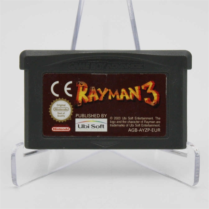150,- Rayman 3 - GameBoy Advance spil (A Grade) (Genbrug)
