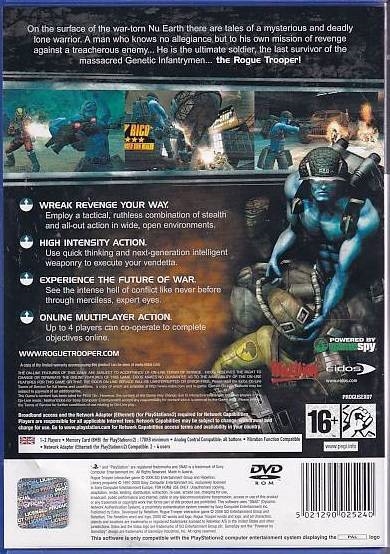 50,- PS2 - Rogue Trooper (B Grade) (Genbrug)
