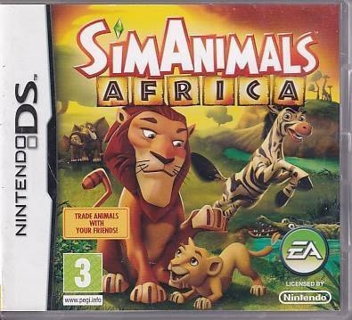 75,- SimAnimals Africa - Nintendo DS (Genbrug)