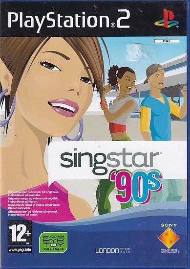 100,- SingStar 90s - PS2 (Genbrug)