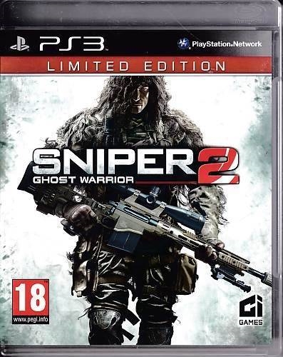 100,- Sniper - Ghost Warrior 2 Limited Edition - PS3 (B Grade) (Genbrug)