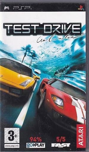 100,- Test Drive Unlimited - PS2 (Genbrug)