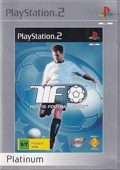 25,- This is Football 2002 Platinum - PS2 (Genbrug)